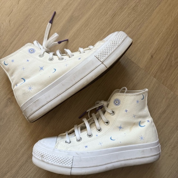 Converse | Shoes | Converse Celestial Hightop Sneakers | Poshmark